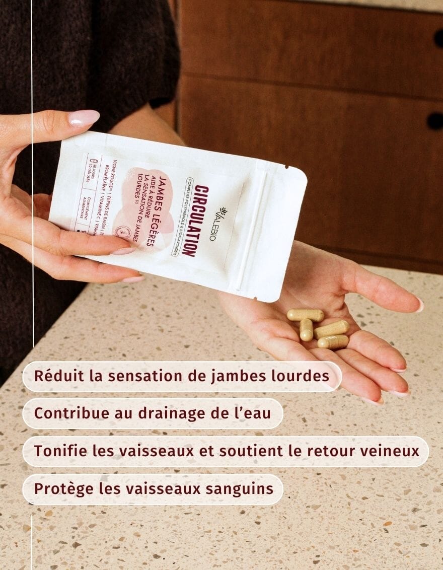 Cure Circulation contre les jambes lourdes et gonflées Valebio